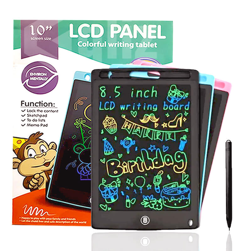 Multi Color LCD Writing Tablet for Kids and Adults 10 inch - Gliz.lk