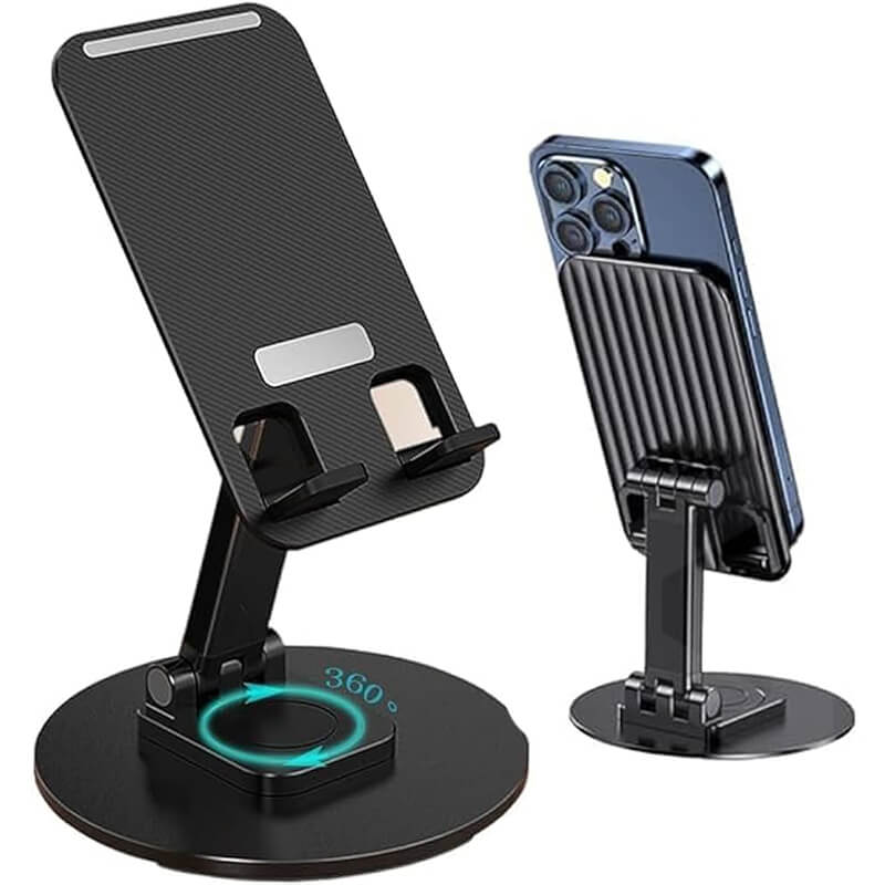 Foldable Desktop Phone Holder for Smartphone 4-10'' Tablet Holder - Gliz.lk