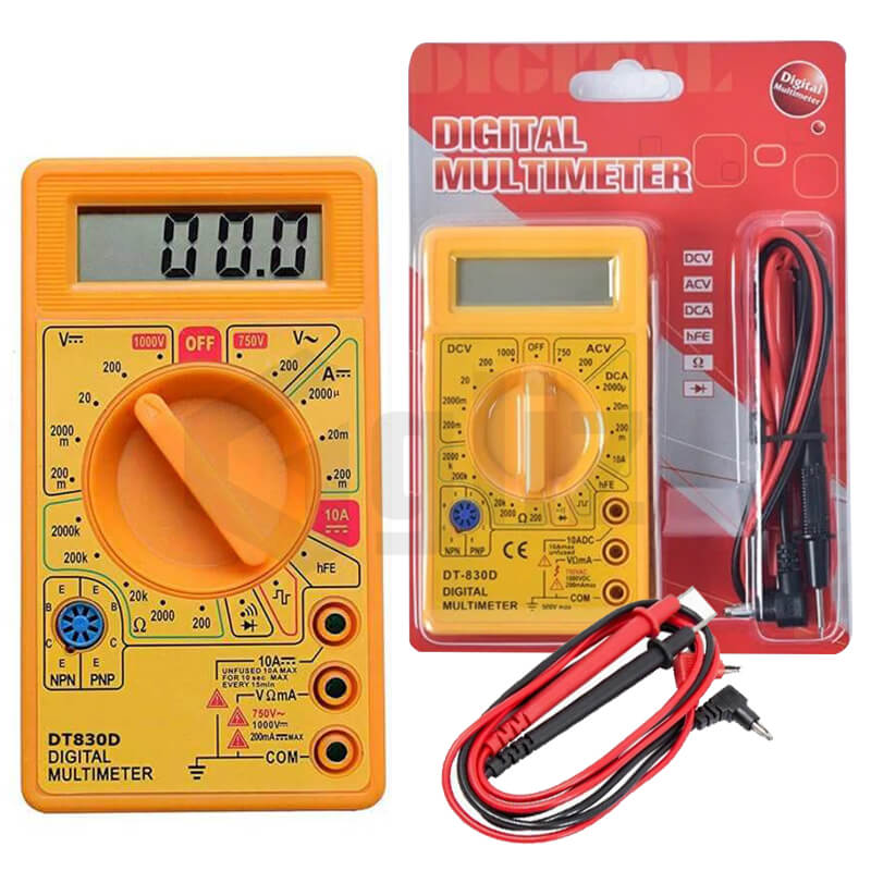 Digital Multimeter DT-830D - Gliz.lk